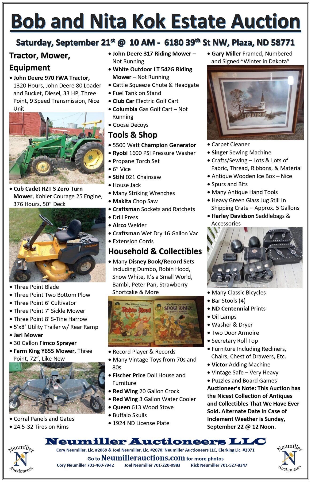 Welcome to Neumiller Auctioneers LLC - Welcome to Neumiller Auctioneers LLC